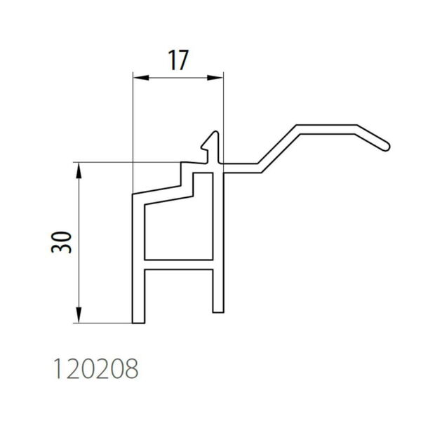 Detailzeichnungen Kunststofffenster IDEAL 7000 NL Blockprofil ...