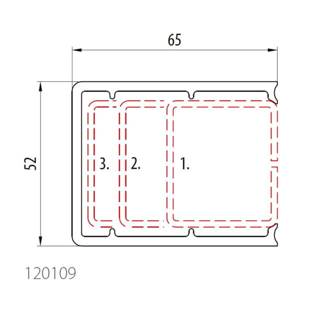 Detailzeichnungen Aluplast Zusatzprofile - fensterblick.de