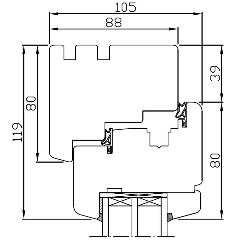 Holzfenster Detailzeichnungen und Querschnitte - fensterblick.de